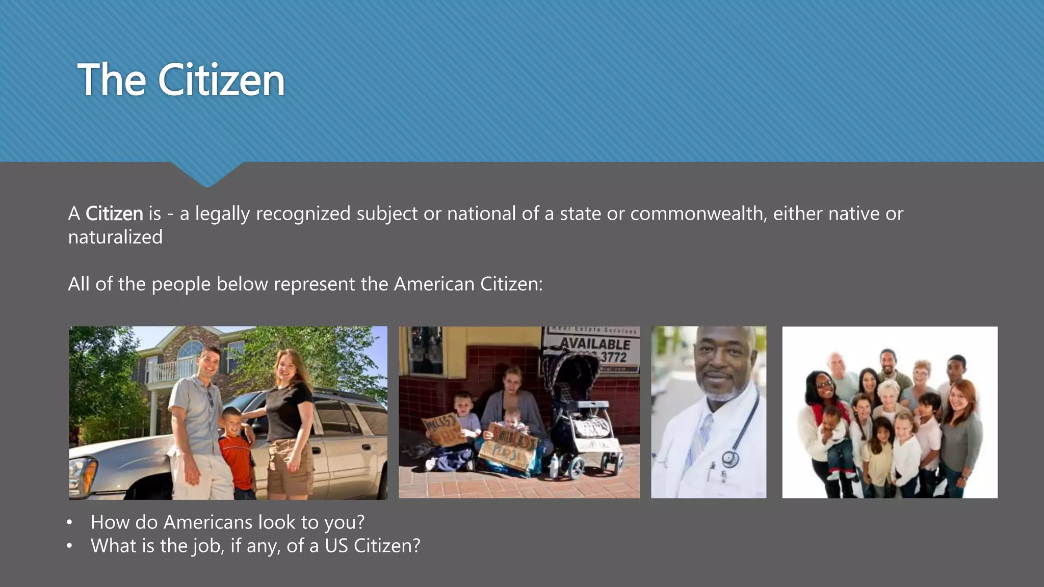 The citizen and government | PPTX