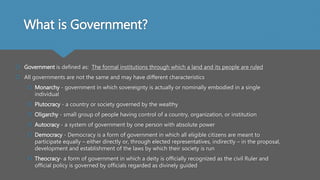 The citizen and government | PPT