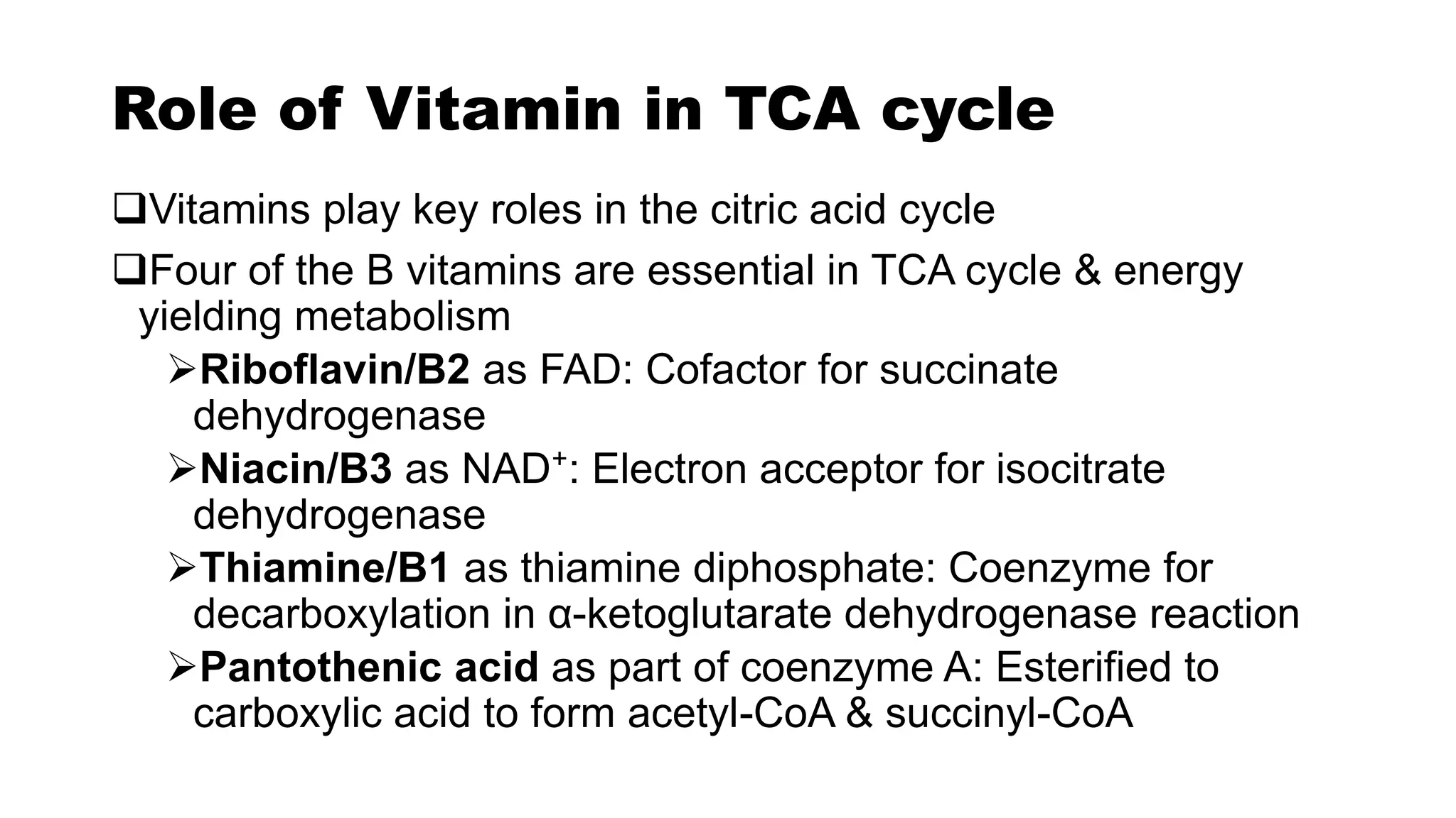 The citric acid cycle | PPTX