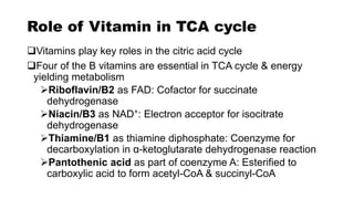 The citric acid cycle | PPTX