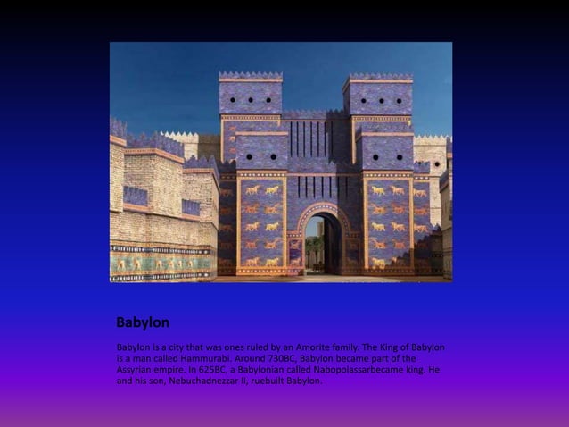 The city of babylon Gabriela j5 | PPT