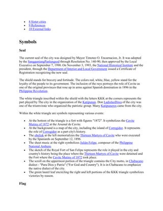 The city of cavite | PDF