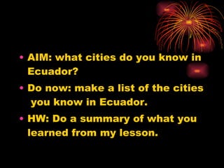 The City Of Cuenca In Ecuador | PPT
