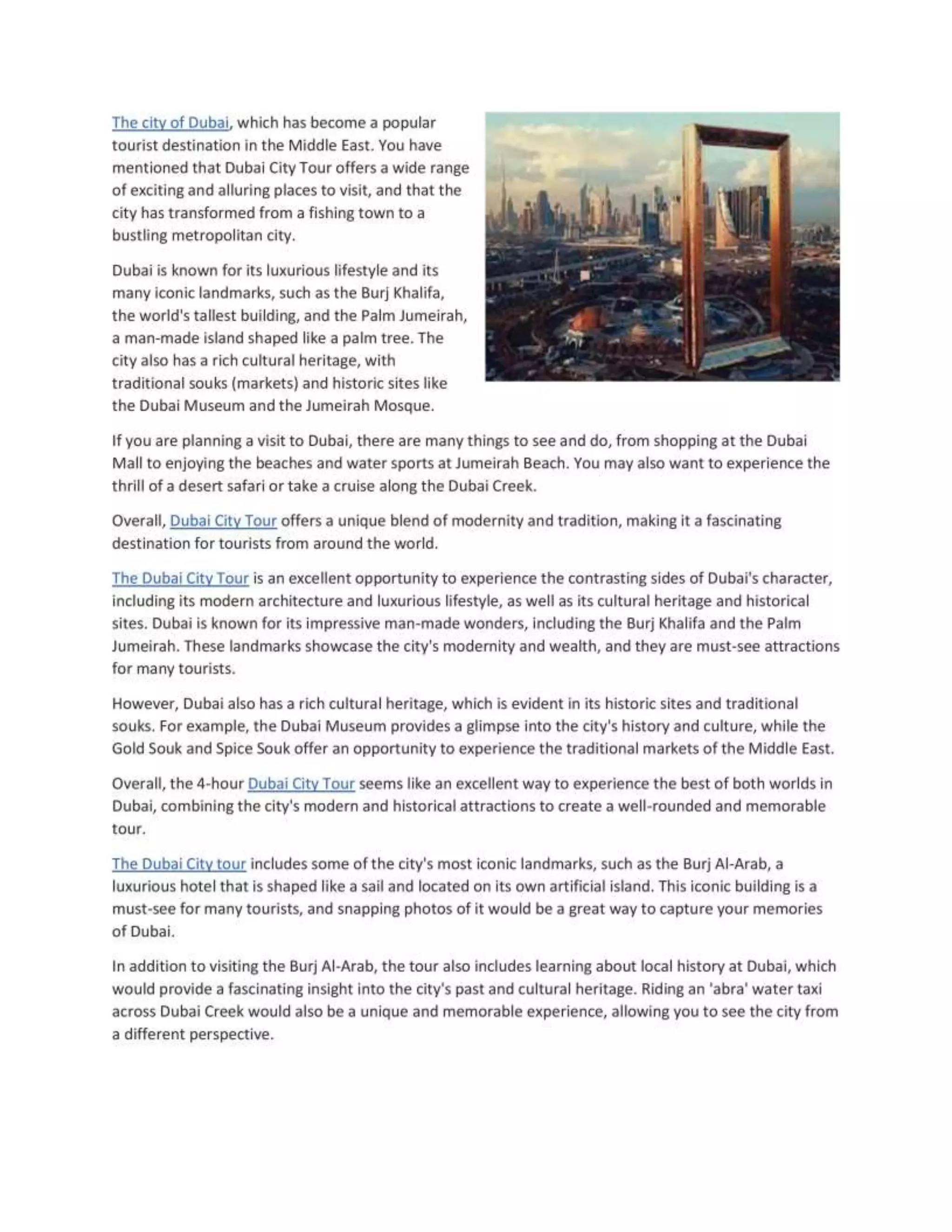 The city of Dubai.ppt