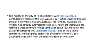 The city of phoenix | PPT