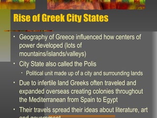 The city states of greece | PPT