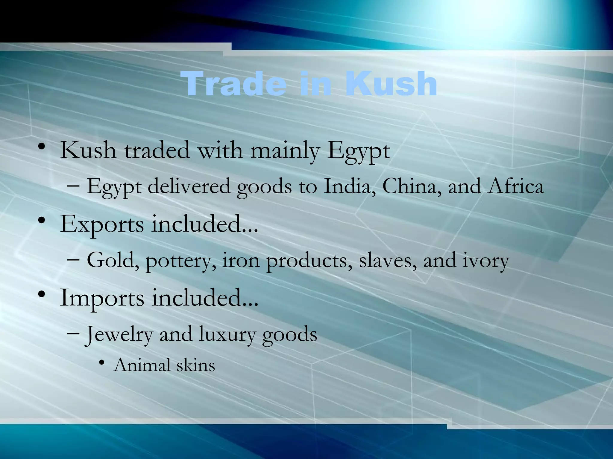 The Civilization of Kush | PPT