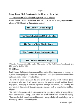 The Civil Law Legal System | PDF