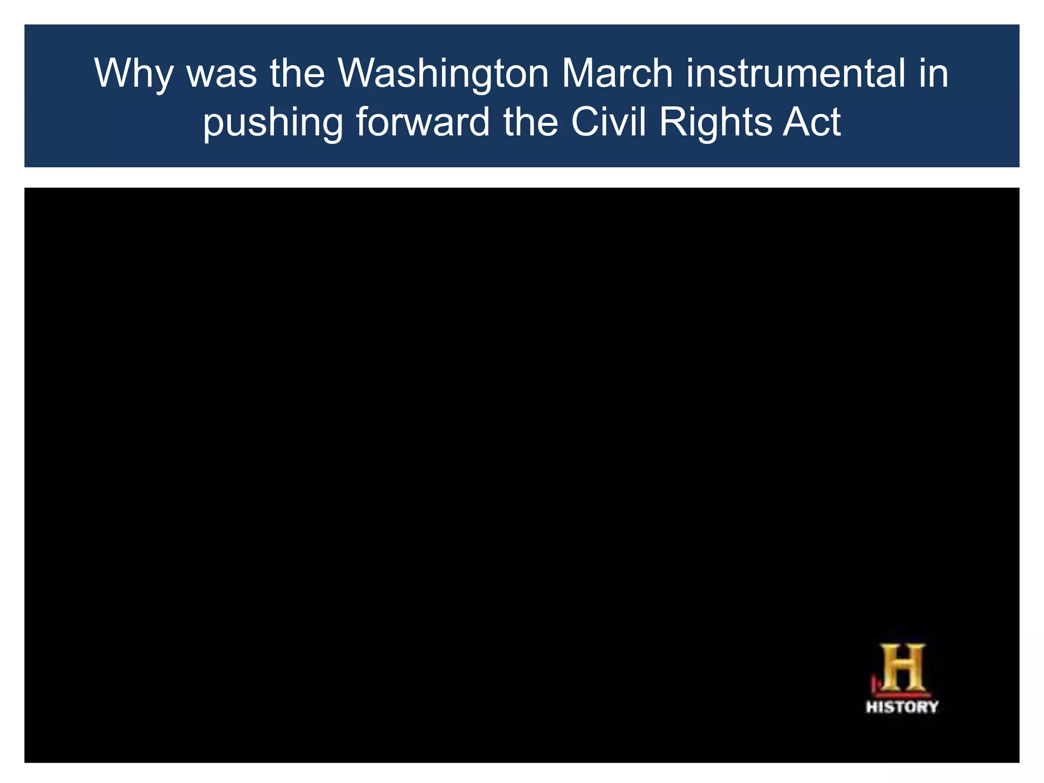 The Civil Rights & Voting Act | PPTX