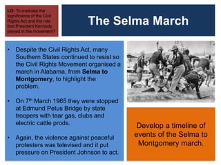 The Civil Rights & Voting Act | PPT