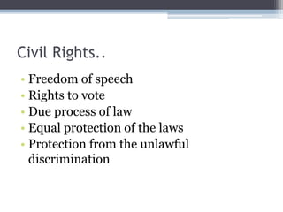The civil rights movement | PPT