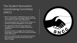The civil rights movement from 1954 1968 | PPT