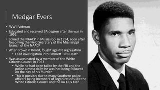 The civil rights movement from 1954 1968 | PPTX