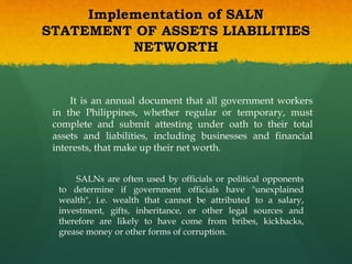 THE CIVIL SERVICE COMMISSION AND THE SALIENT FEATURES OF RA 6713 | PPTX