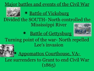 The Civil War | PPT | Crime & Harmful Acts to Individuals, Society ...