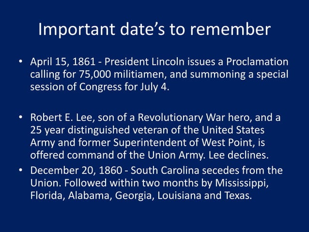 The civil war | PPT