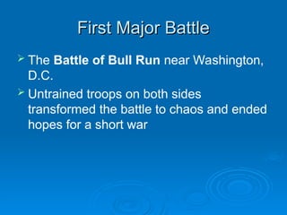The American Civil War- History of USA (1861-65).ppt