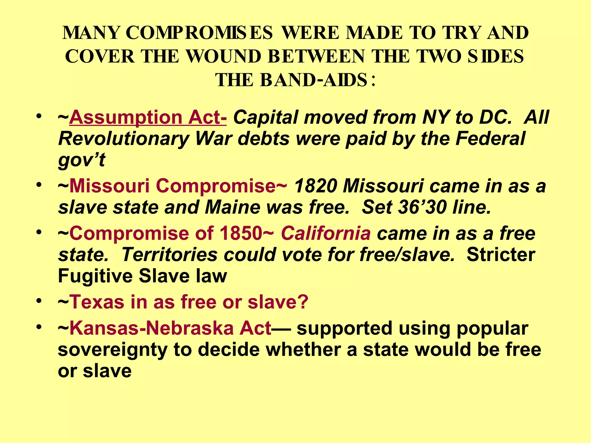 The civil war band aid | PPT | Crime & Harmful Acts to Individuals ...