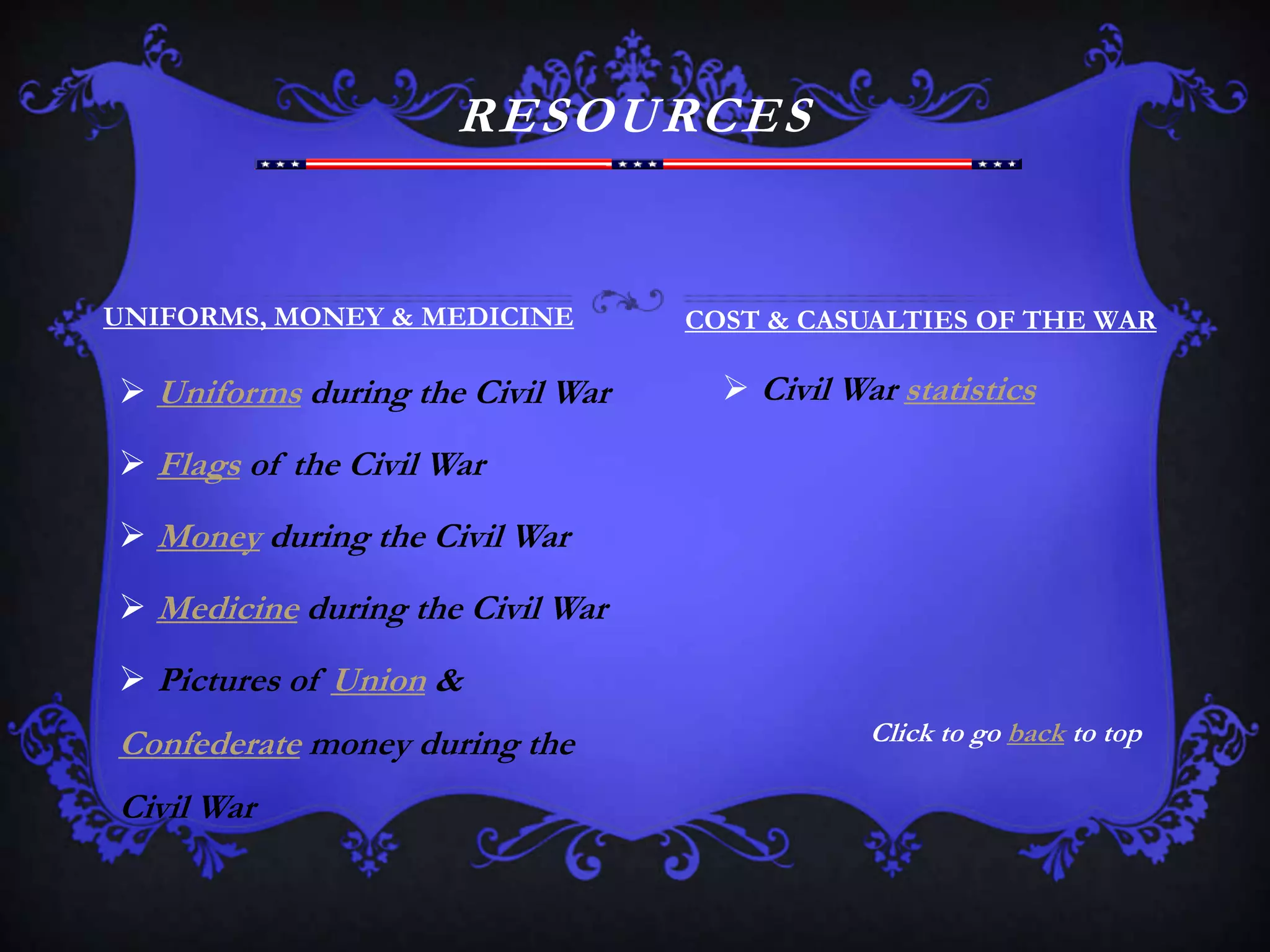 The civil war webquest | PPT