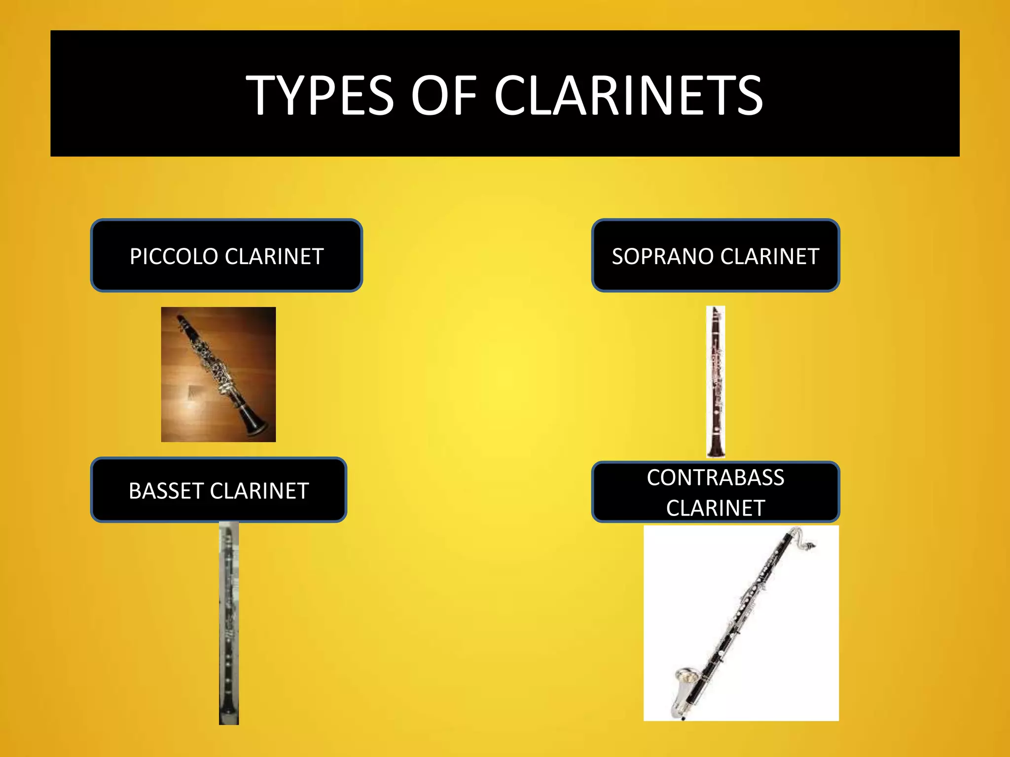 The clarinet | PPTX