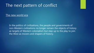 The clash of civilizations | PPTX
