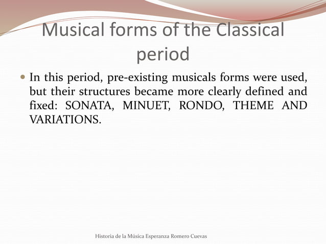 The classical period | PPT