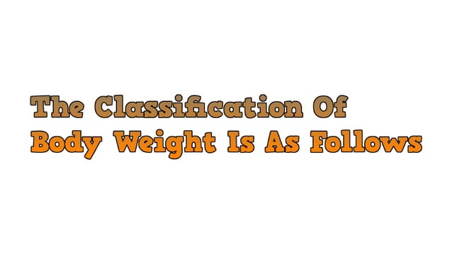 The Classification Of Obesity | PDF | Weight Loss | Healthy Living