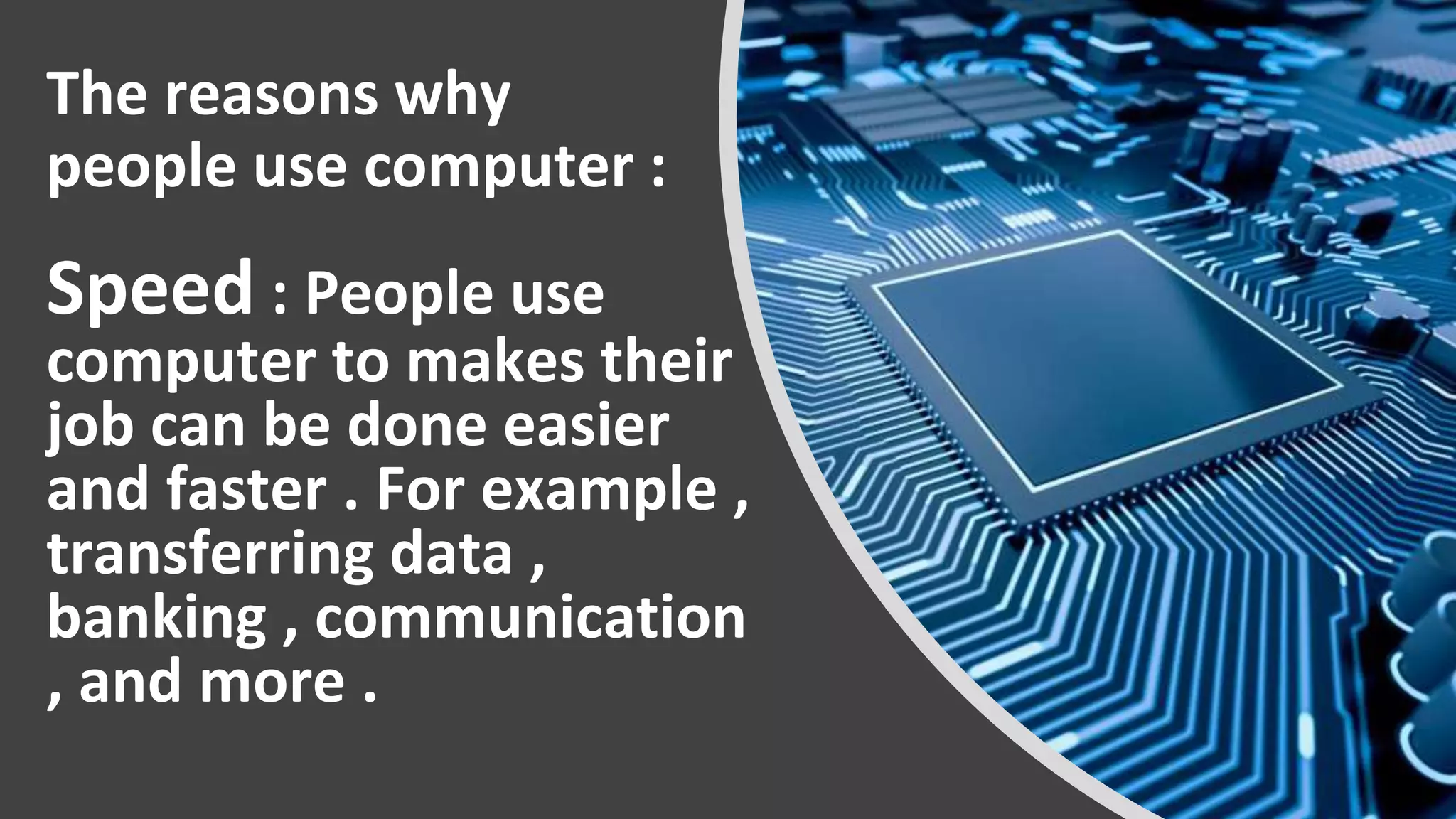 The classification of computer | PPTX