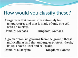 The Classification of Living organisms.ppt