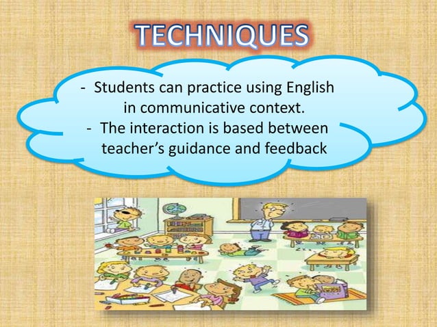 The classroom interactions | PPTX