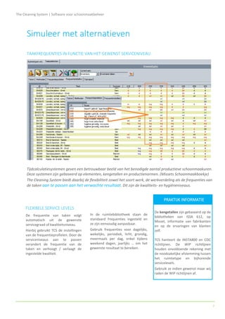 THE CLEANING SYSTEM, Brochure NL | PDF