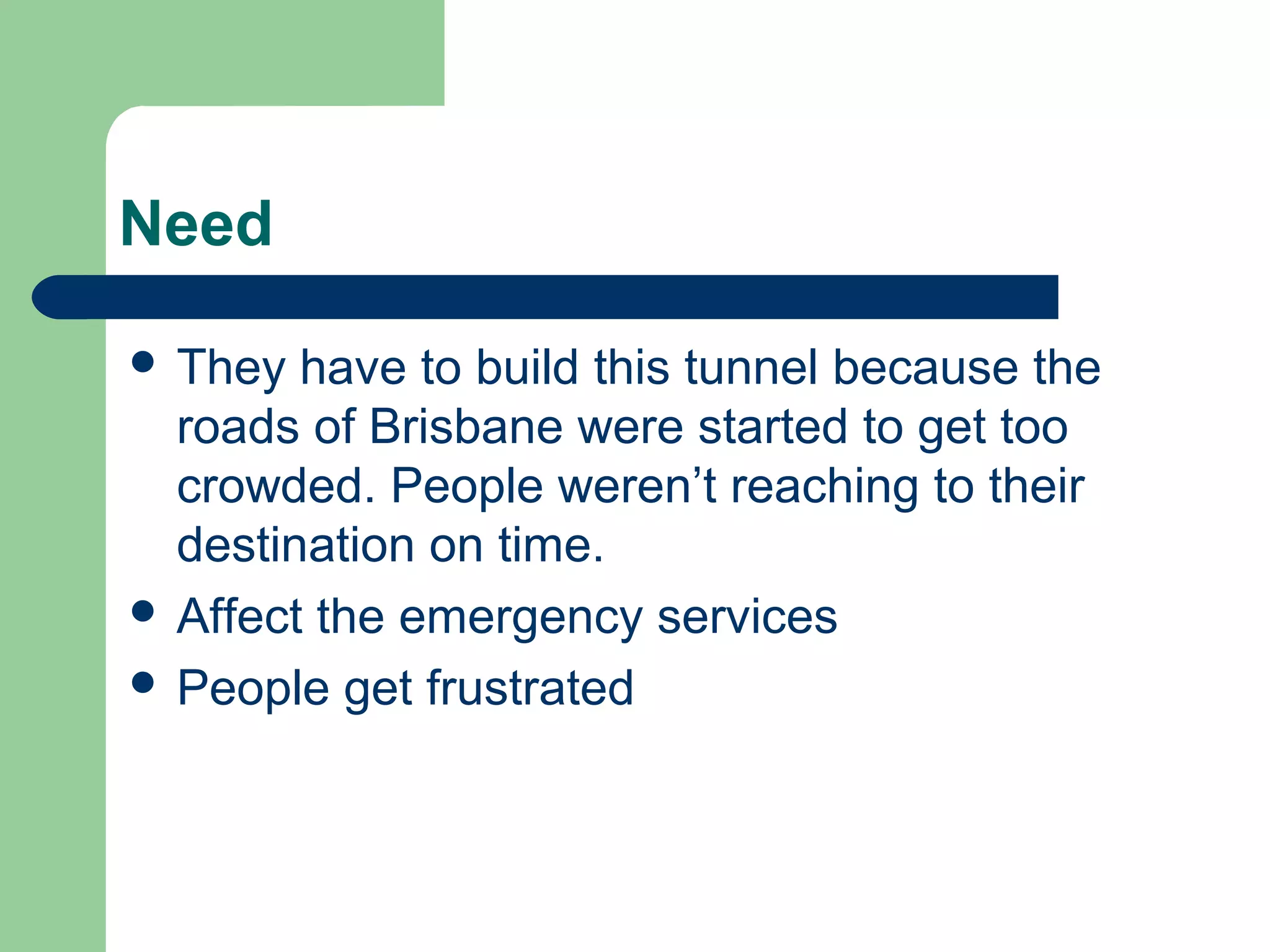The Clem7 tunnel | PPT