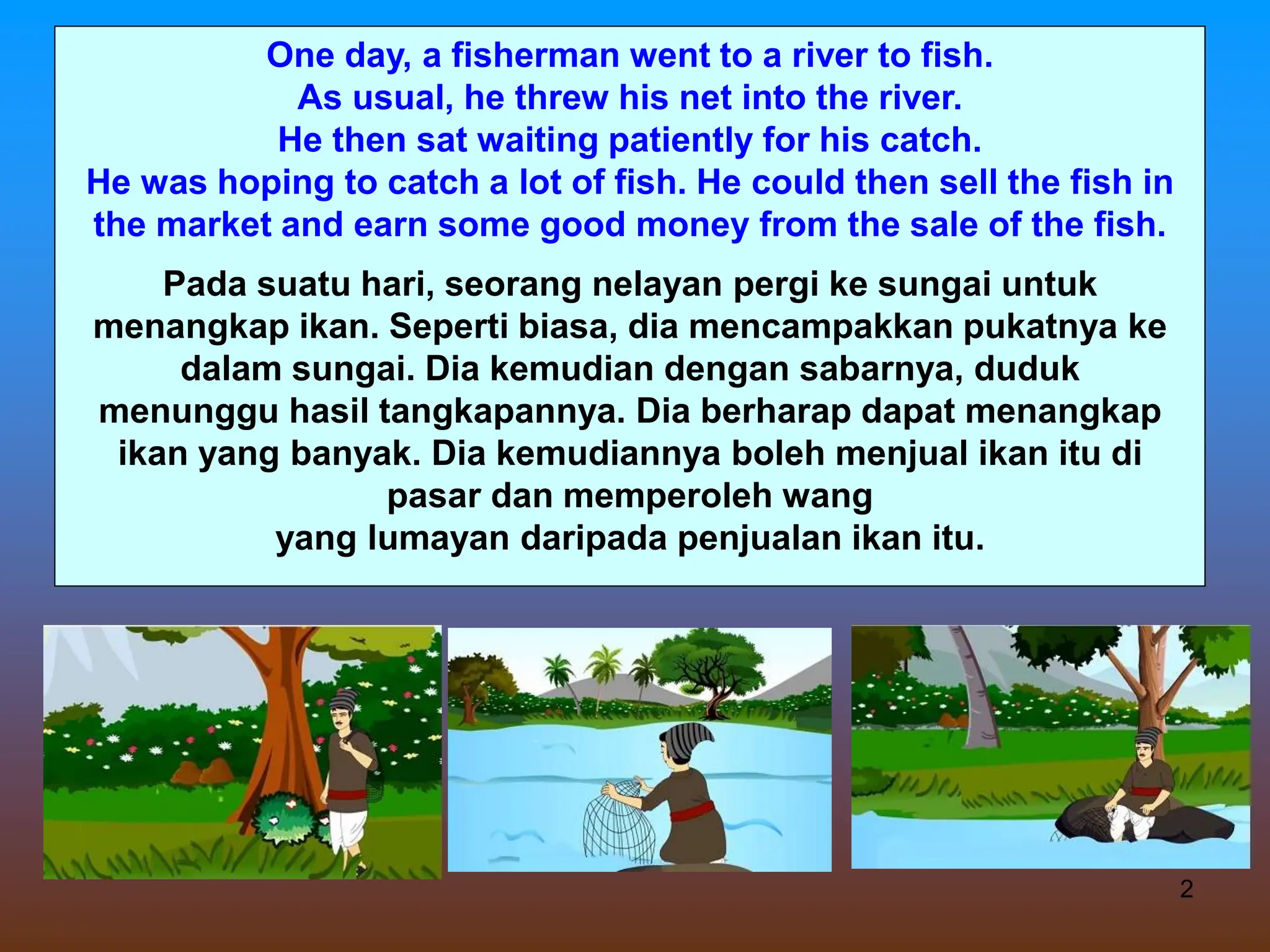 The Clever Fish ~ A Children's Story with Life Lessons (English & Malay ...