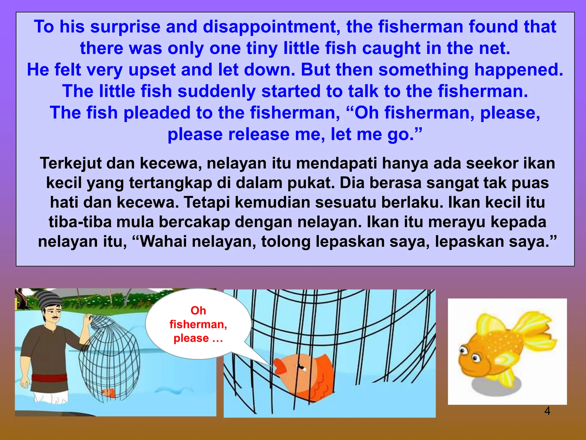 The Clever Fish ~ A Children's Story with Life Lessons (English & Malay ...