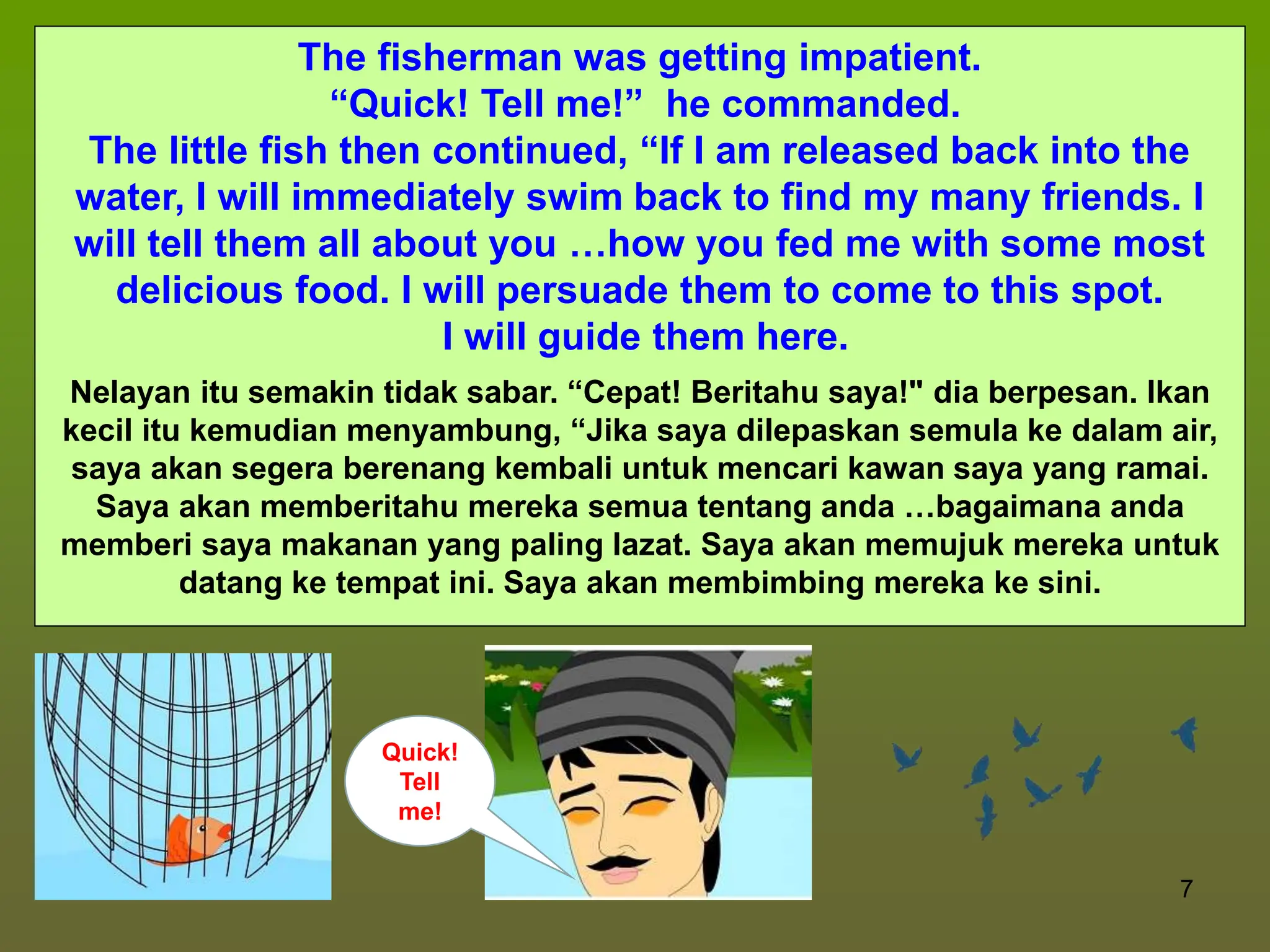 The Clever Fish ~ A Children's Story with Life Lessons (English & Malay ...