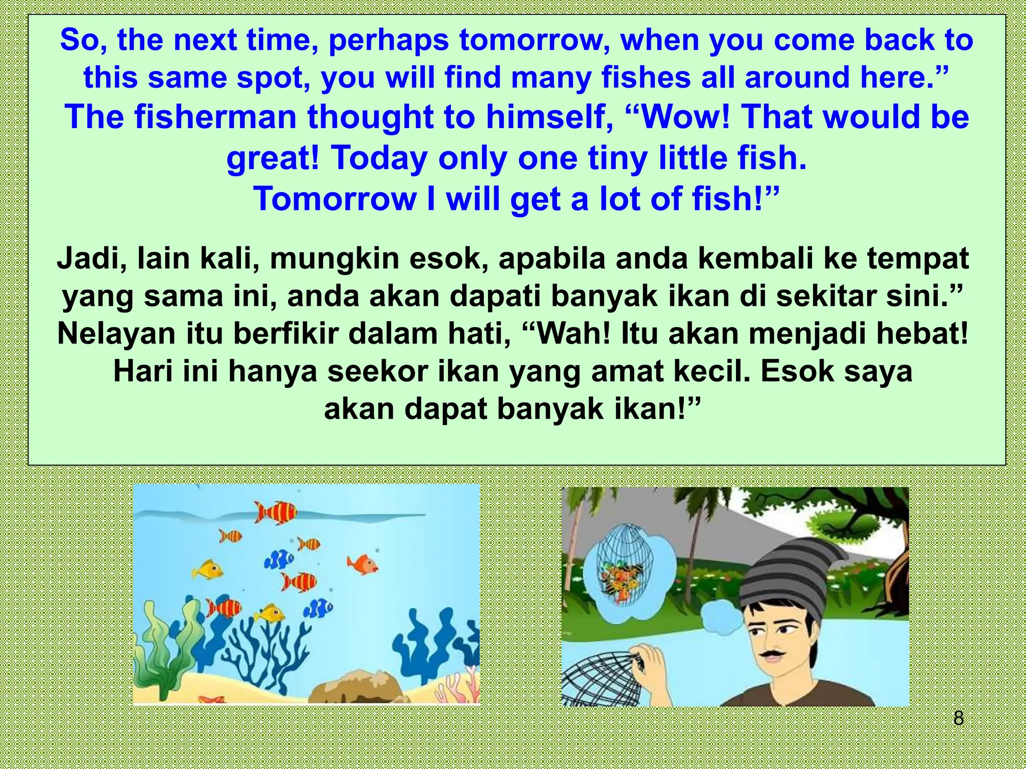 The Clever Fish ~ A Children's Story with Life Lessons (English & Malay ...
