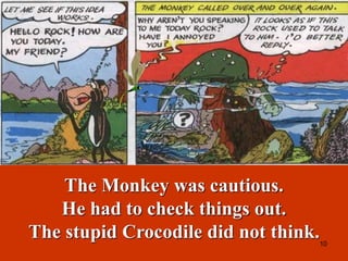 The Clever Monkey - A Jataka Sory with Moral Lessons | PPT