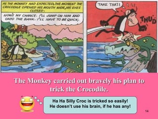 The Clever Monkey - A Jataka Sory with Moral Lessons | PPT