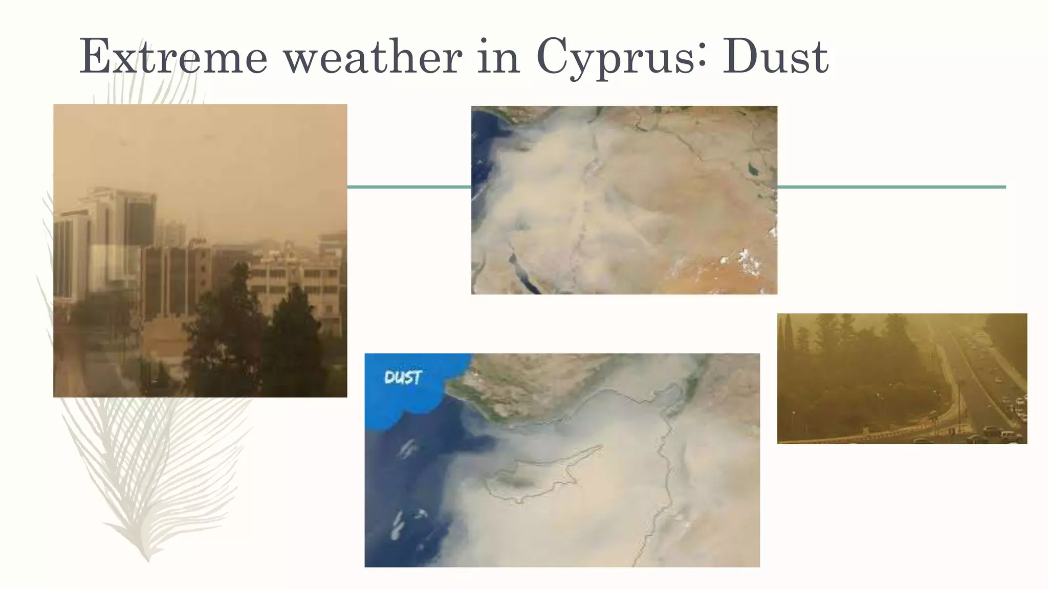 The climate of cyprus and climate change (v2) | PPTX