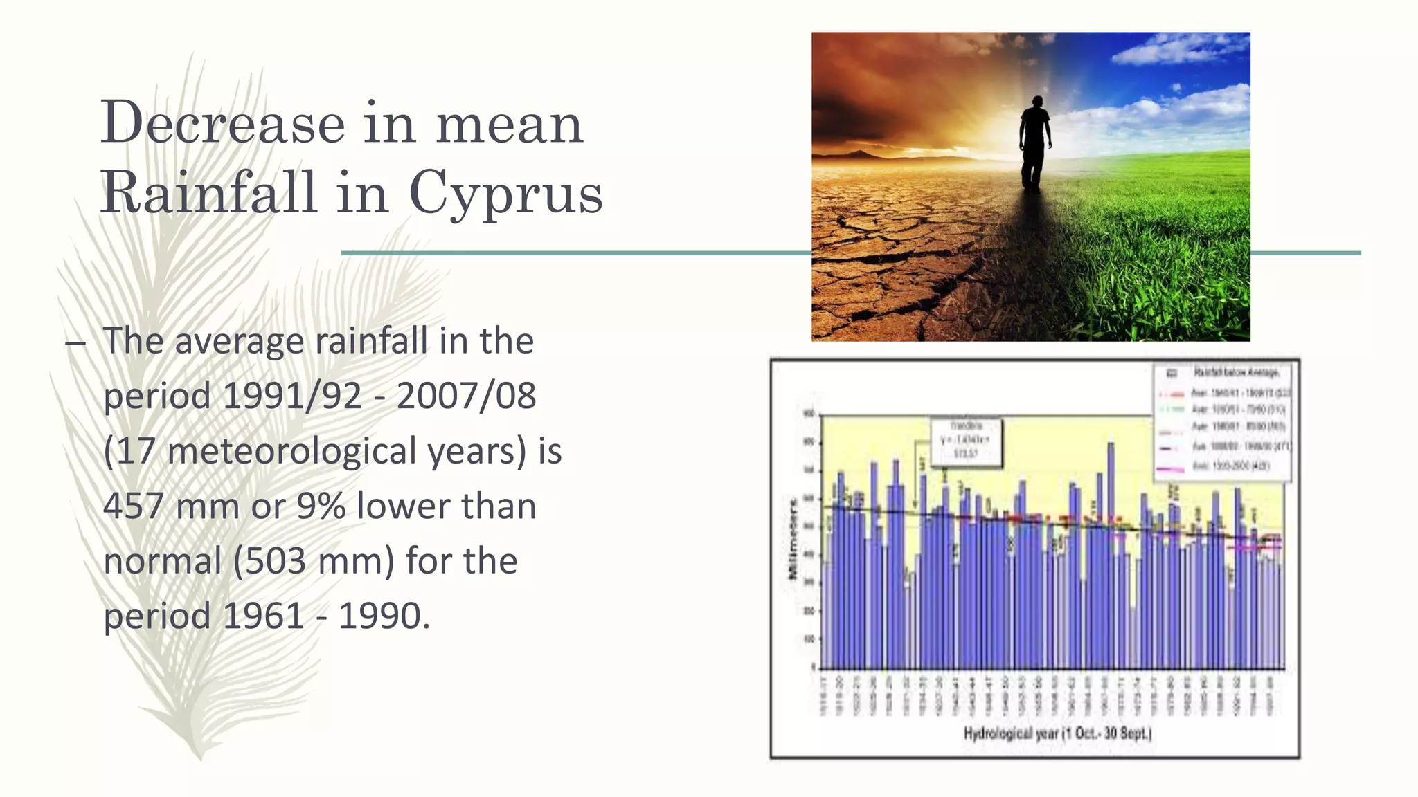 The climate of cyprus and climate change (v2) | PPTX
