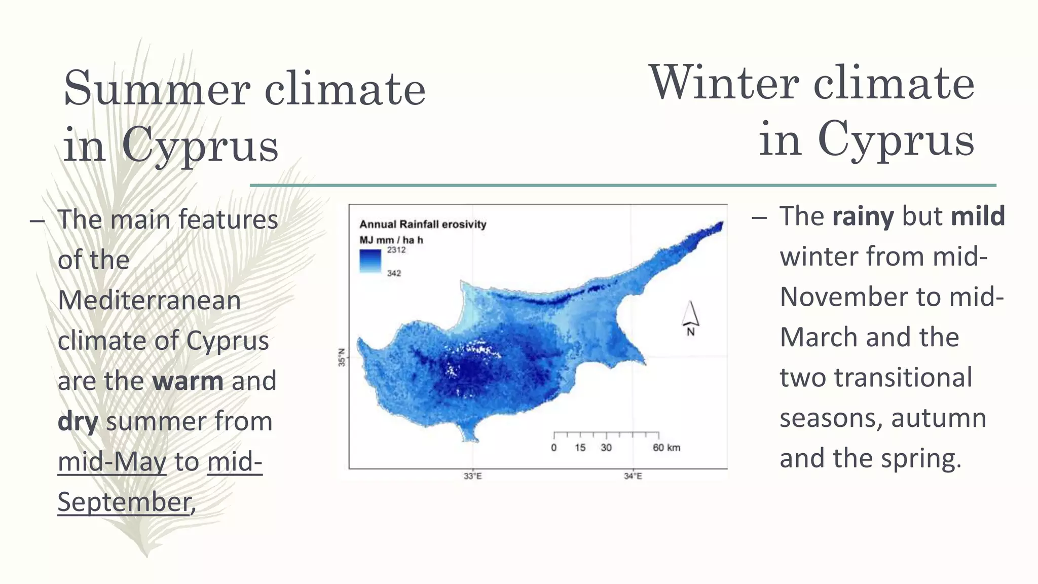 The climate of cyprus and climate change (v2) | PPTX