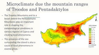 The climate of cyprus and climate change (v2) | PPTX