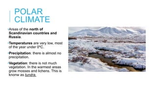 The climates and vegetation of Europe, María López-Pardo | PPTX