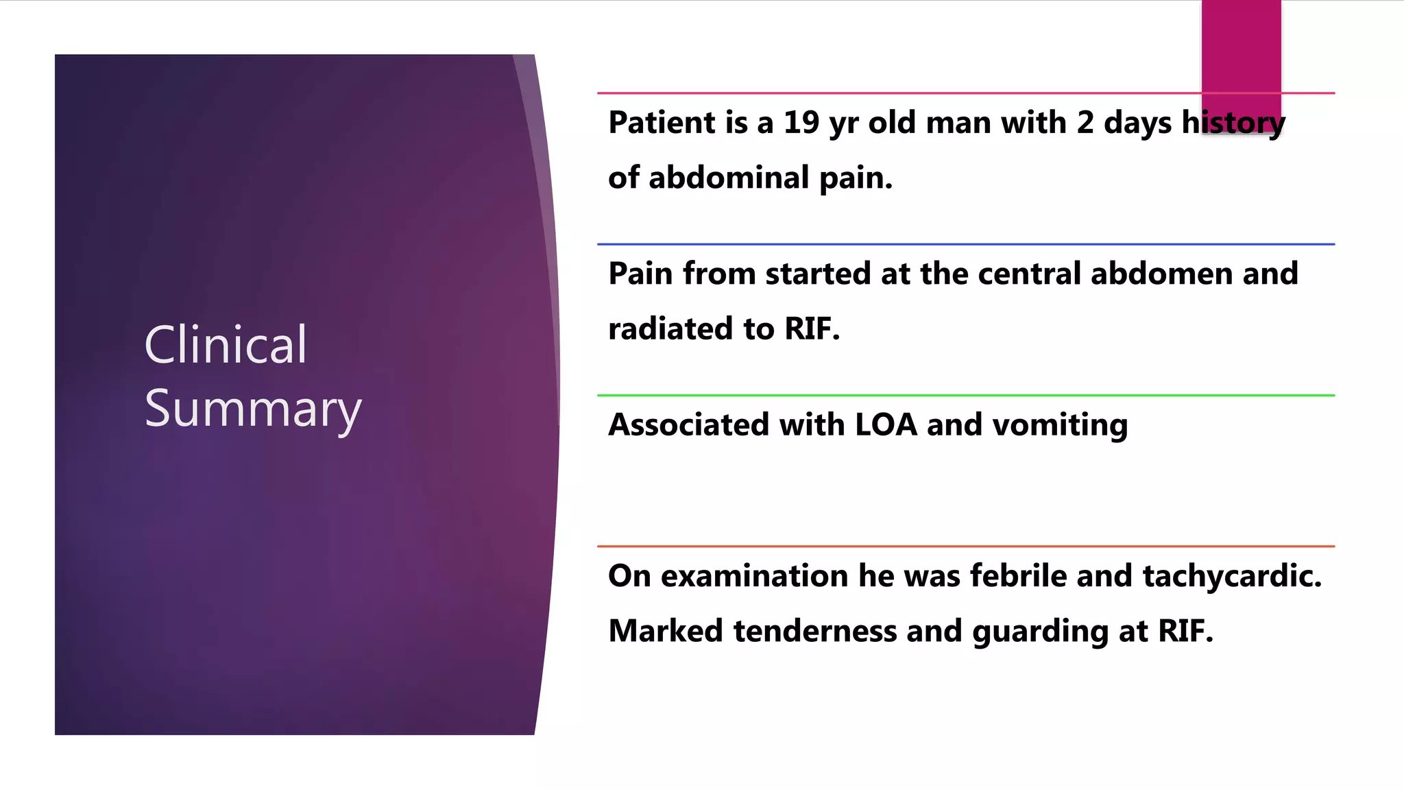 The Clinical Case Scenario puzzle | PPT