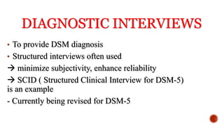 The Clinical Interview | PPTX