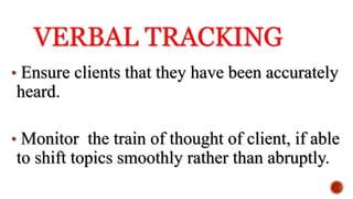 The Clinical Interview | PPTX