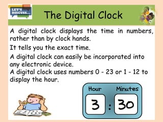 The Analog & Digital Clock | PDF