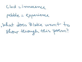 The clod and the pebble | PDF