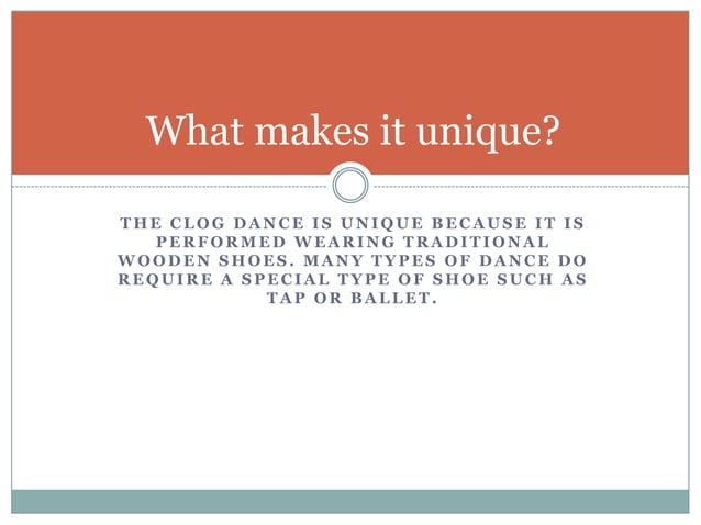 The clog dance | PPT