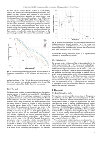 The close circumstellar environment of betelgeuse | PDF | Physics | Science